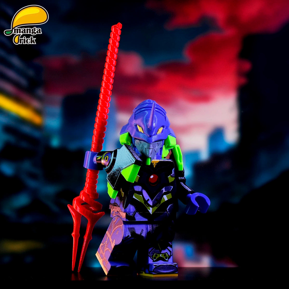 Pre-order EVA Unit-01 (full custom molded) – Lab9minifigs