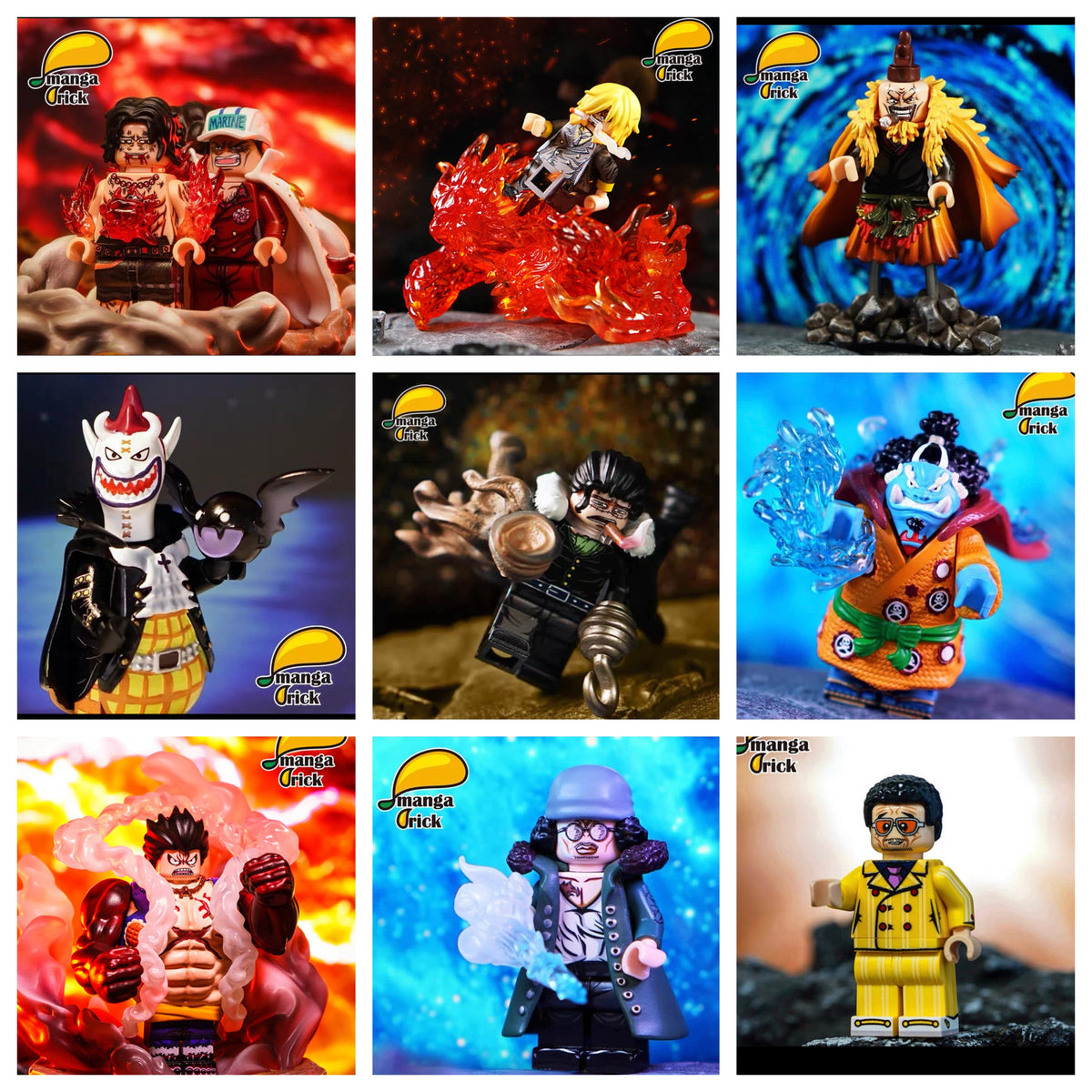 【MANGA BRICK】 Pre-order One Piece Series – Lab9minifigs